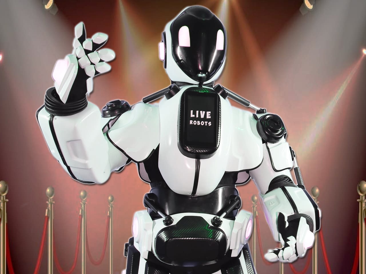 LED PARTY ROBOT - ROBOT RENT - ROBOT DANCER