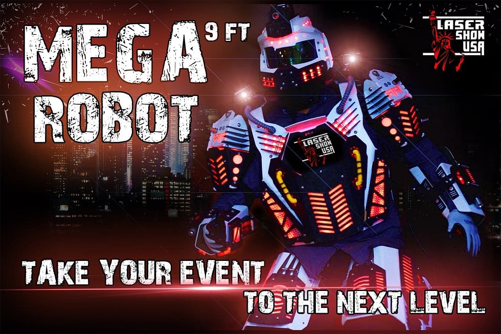 LED PARTY ROBOT - ROBOT RENT - ROBOT DANCER