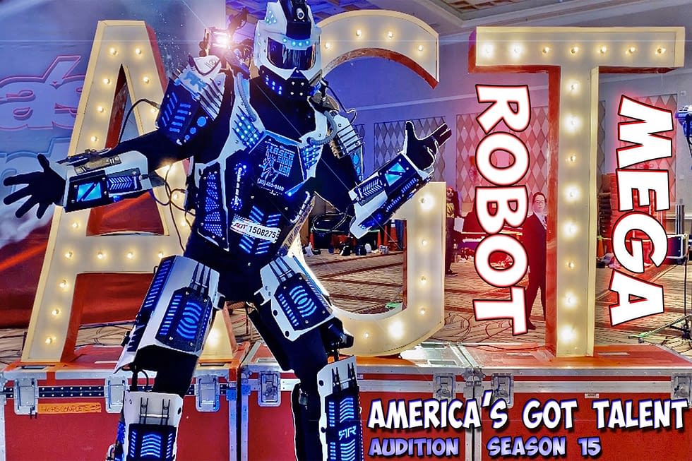 LED PARTY ROBOT - ROBOT RENT - ROBOT DANCER