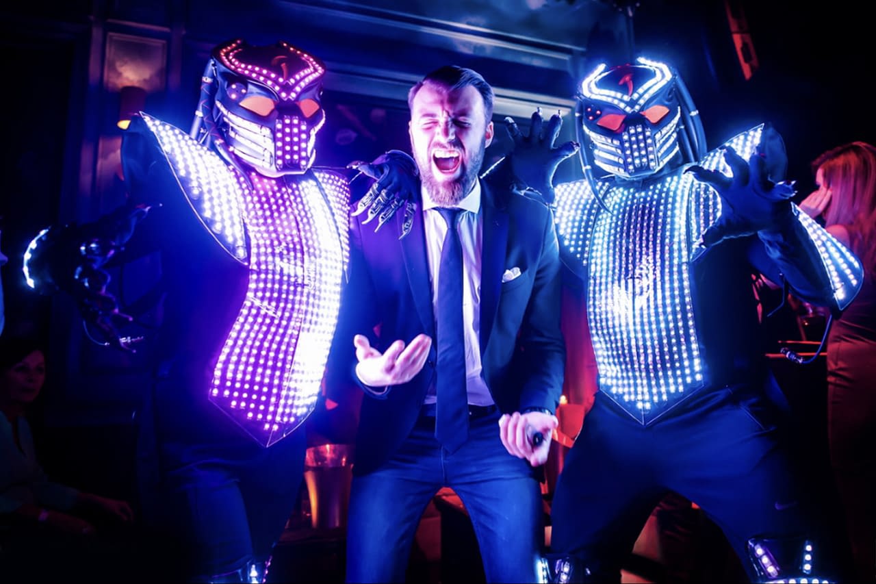LED CO2 ROBOTS: Futuristic Entertainment | LASER SHOW USA